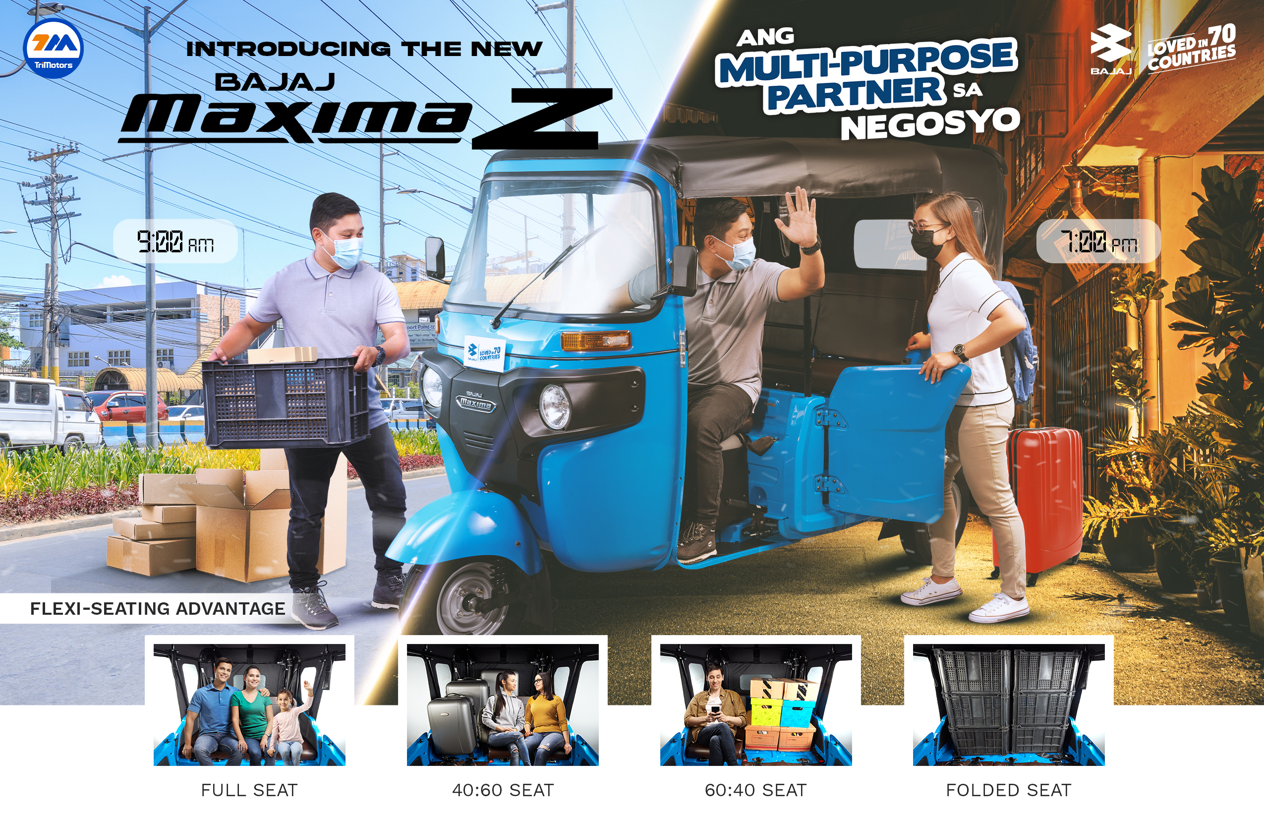 Bajaj Maxima Z – “Ang Multi-purpose Partner sa Negosyo” and Bajaj ...
